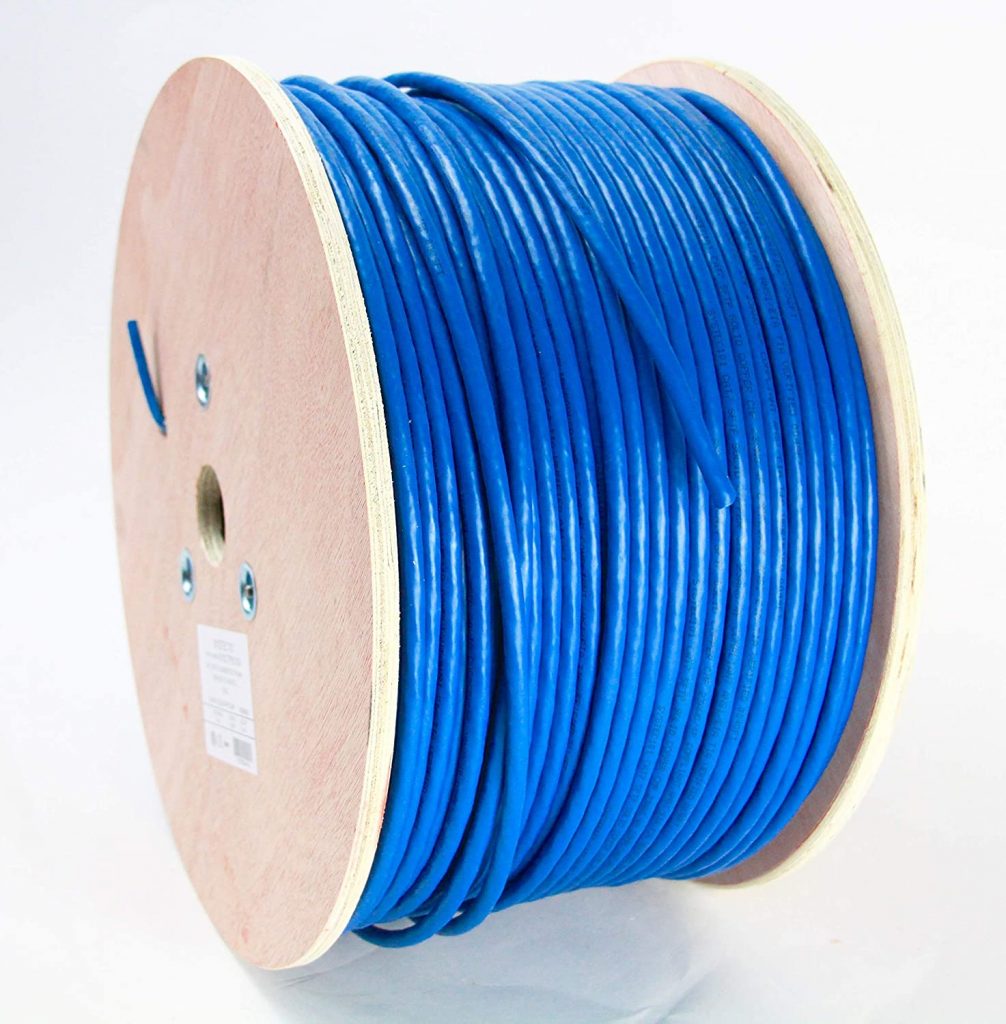 Cat7 1000 FT | 750MHz | Cat7 Plenum | 23 AWG | 750MHz | S/FTP Cable | RoHS Compliant | Plenum ...